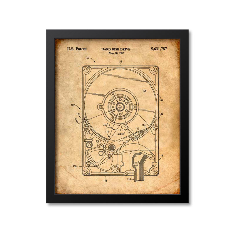 hard drive computer drawing